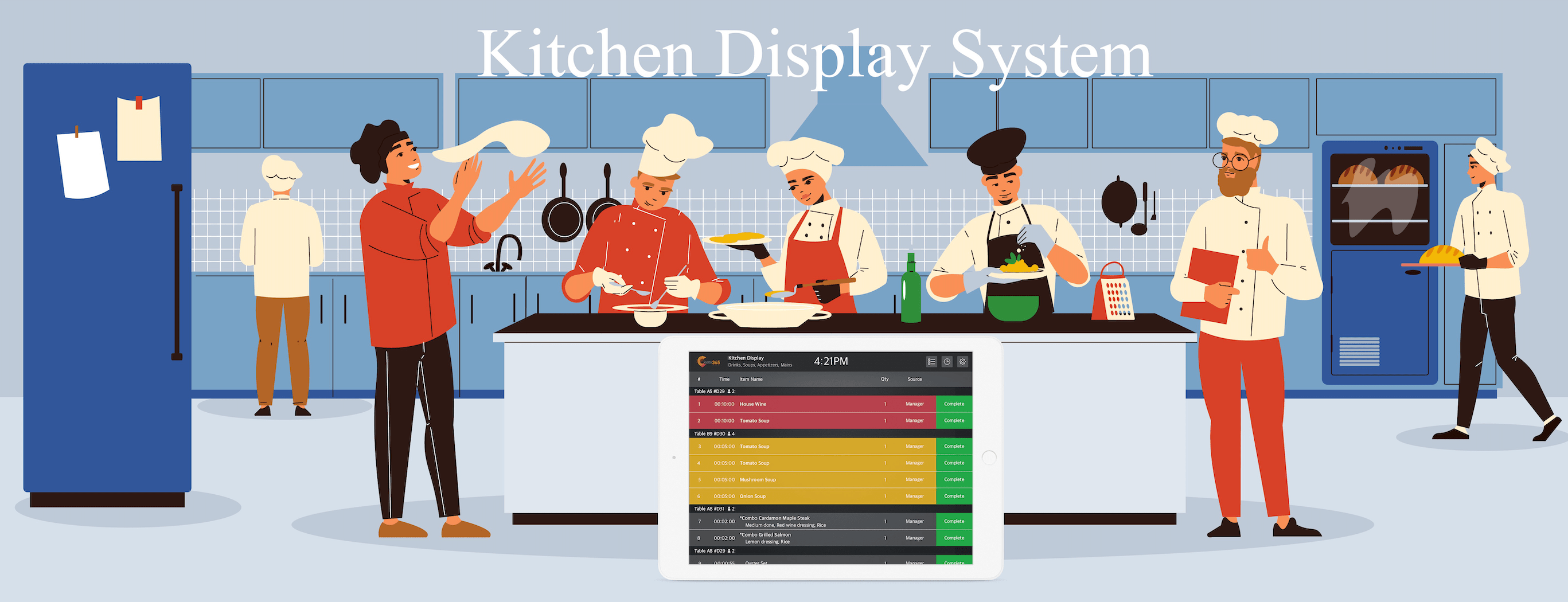 Kitchen Display System: The Must-have Kitchen Aid Device For Restaurant Chefs